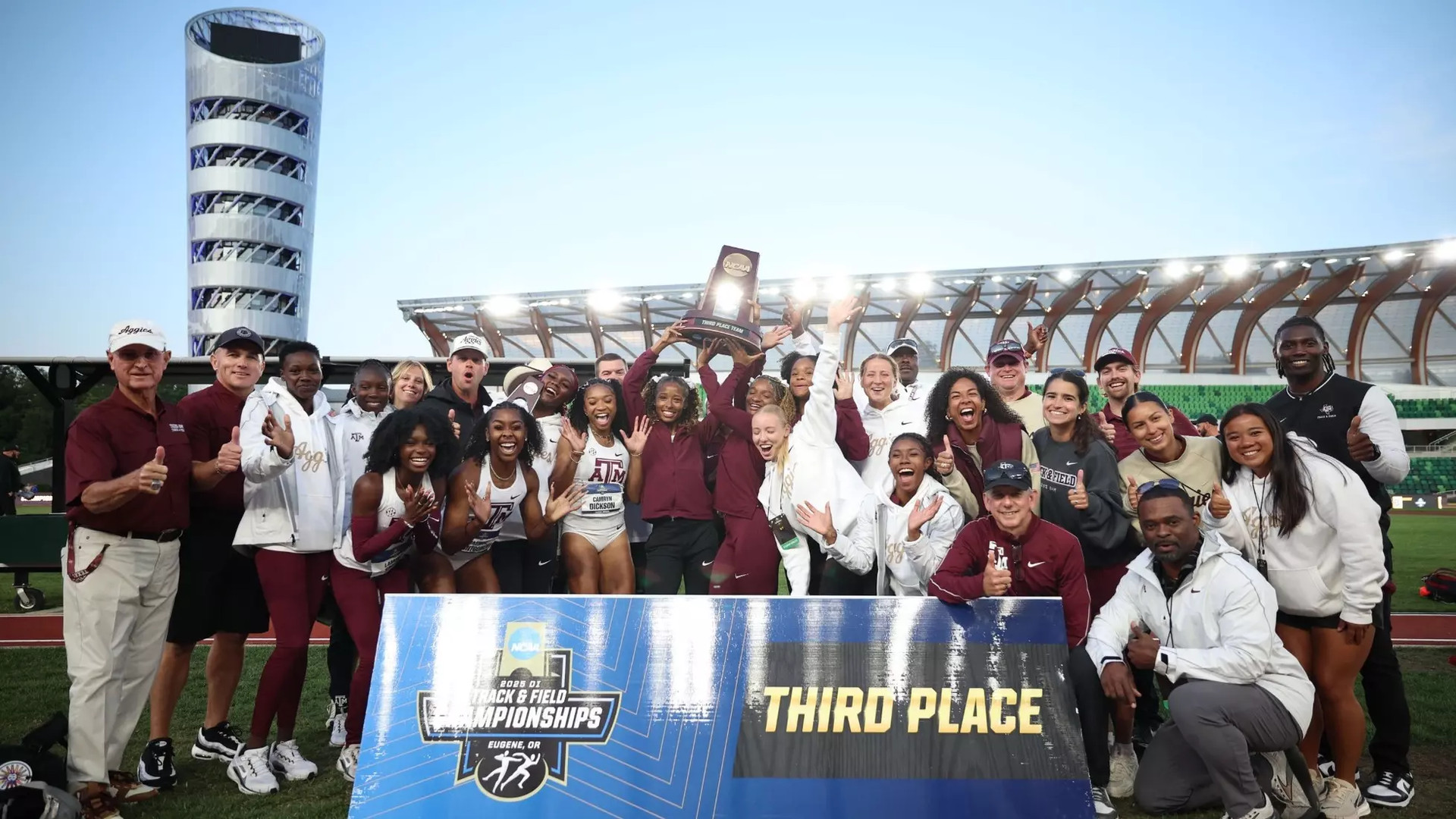 Aggie women take 3rd place at NCAA Track & Field Championships