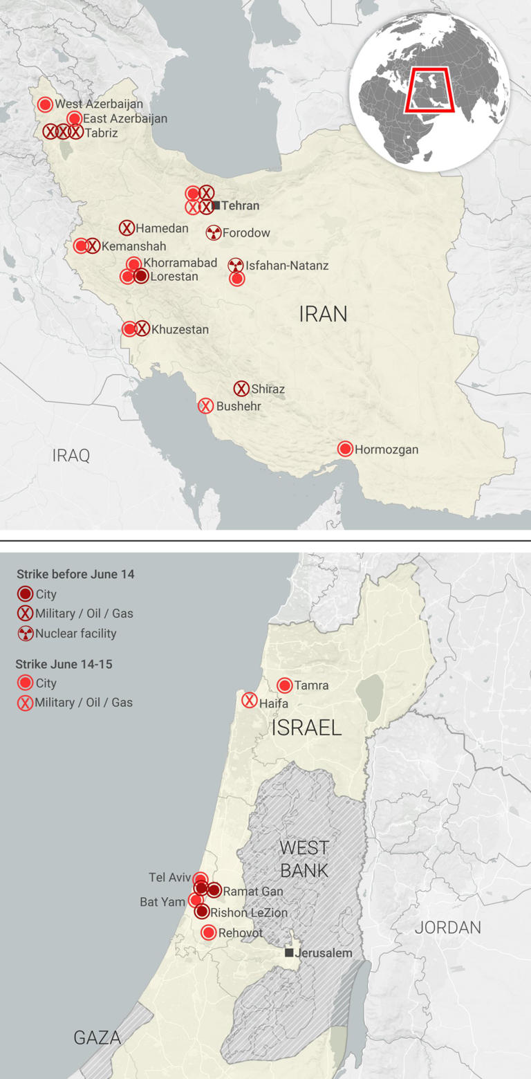 UK bans travel to Israel as Iran conflict escalates