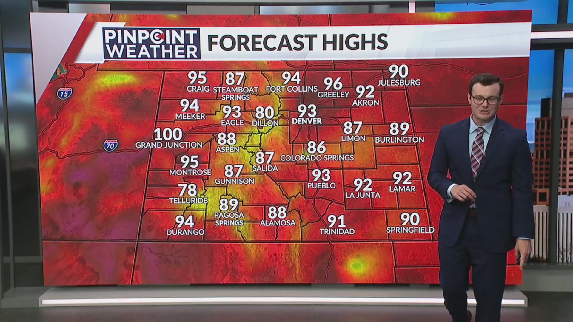 Denver weather: Another scorcher for Father’s Day