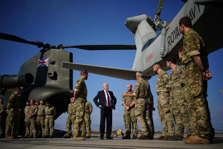 Map: The UK, US and French military bases across the Middle East after ...