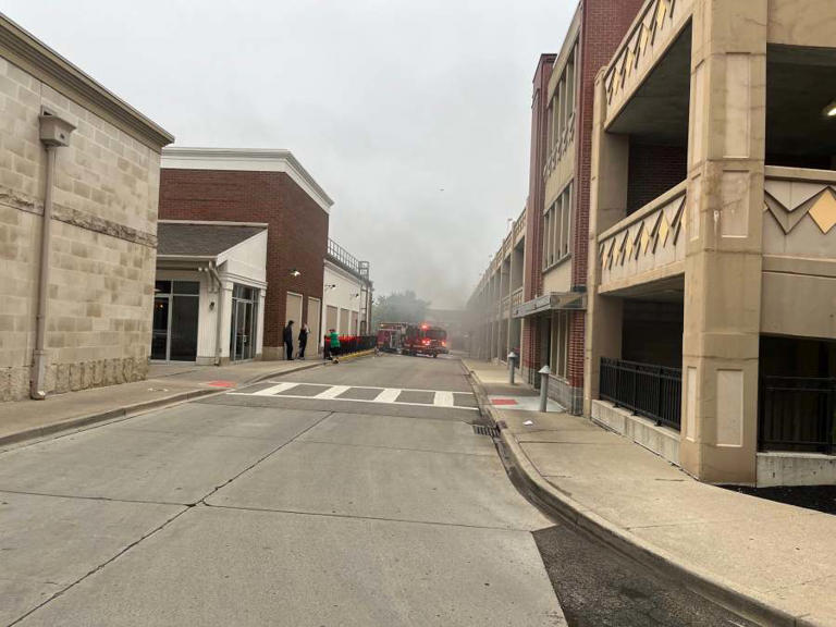 Beavercreek firefighters tackle car fire at Greene