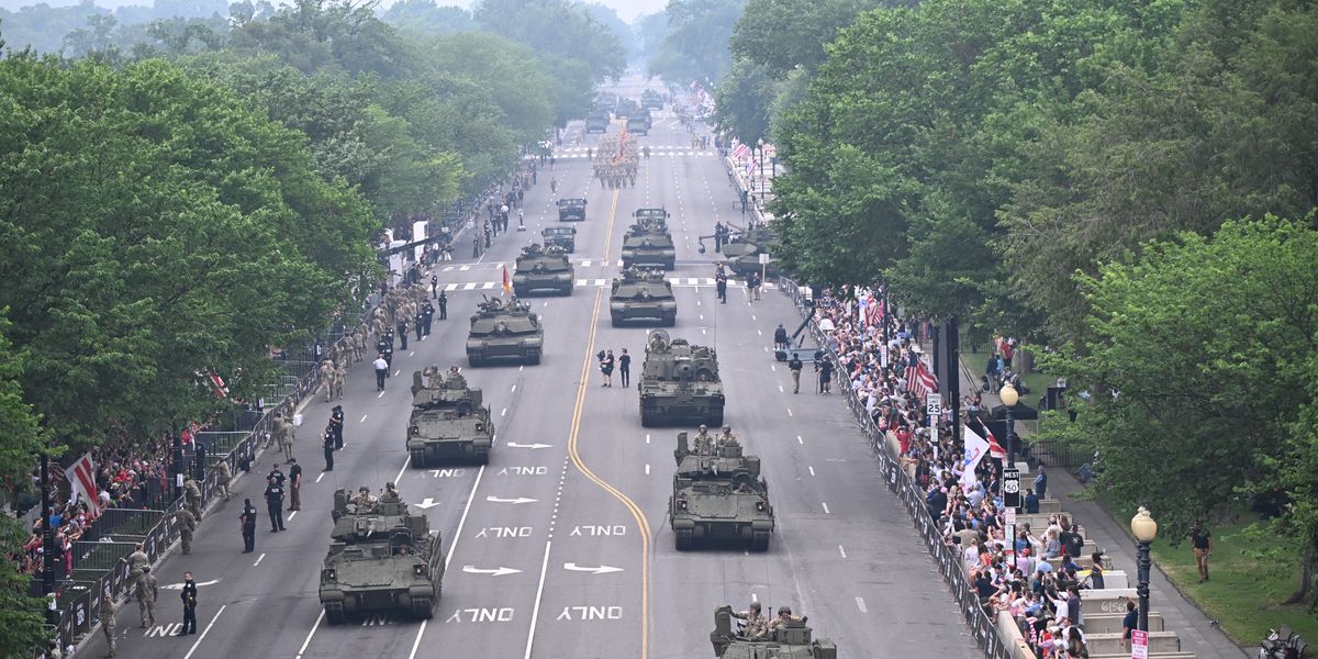 I Went to Trump’s Military Parade. Everything About It Was Wrong.