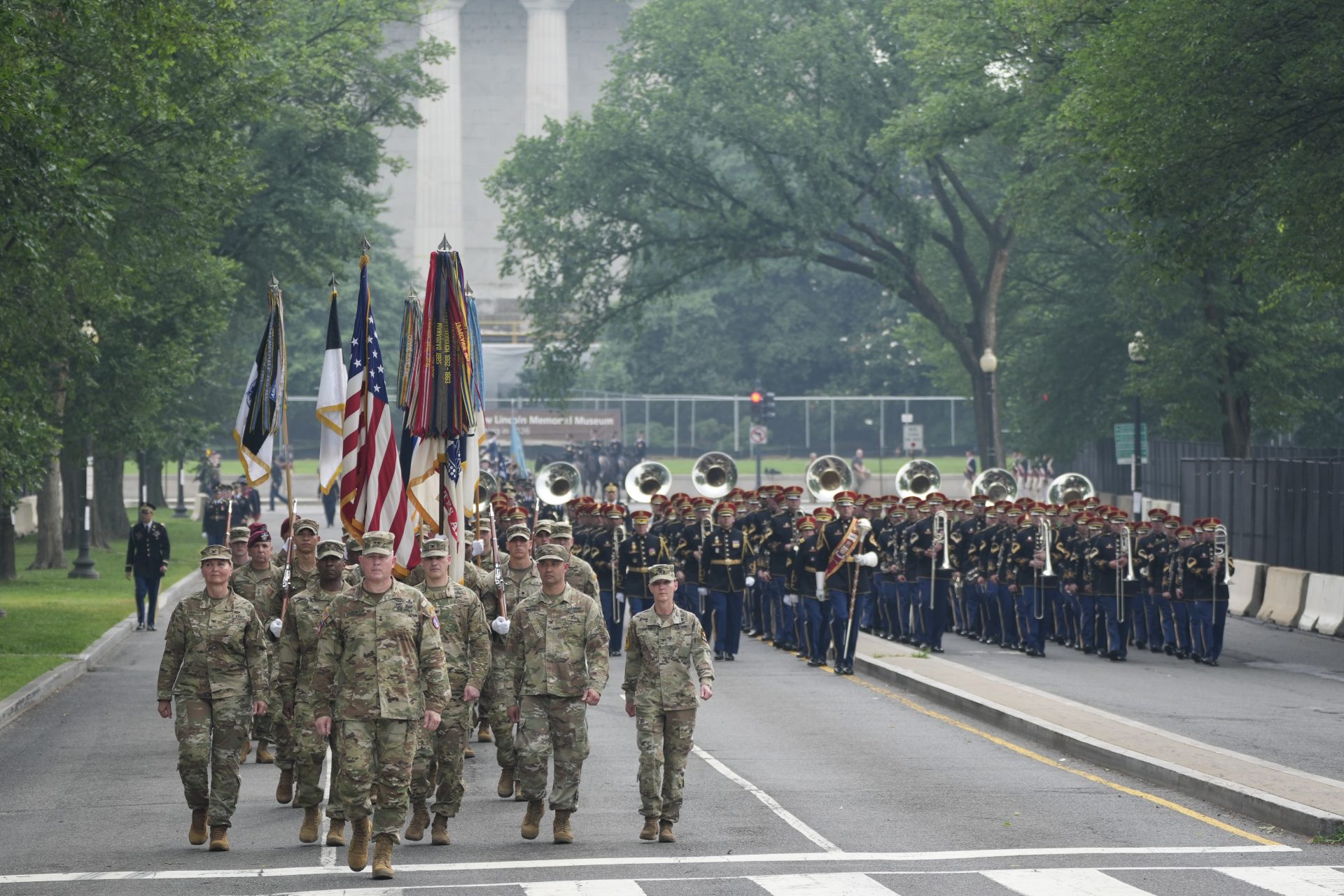 Trump's US military parade passes unnoticed amid global conflict