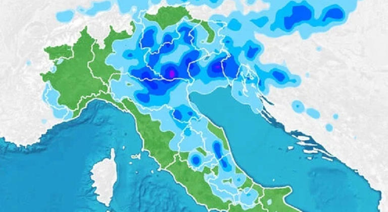 Grandine, temporali e vento forte: allerta gialla in Veneto. «Possibili nuove frane in montagna ...