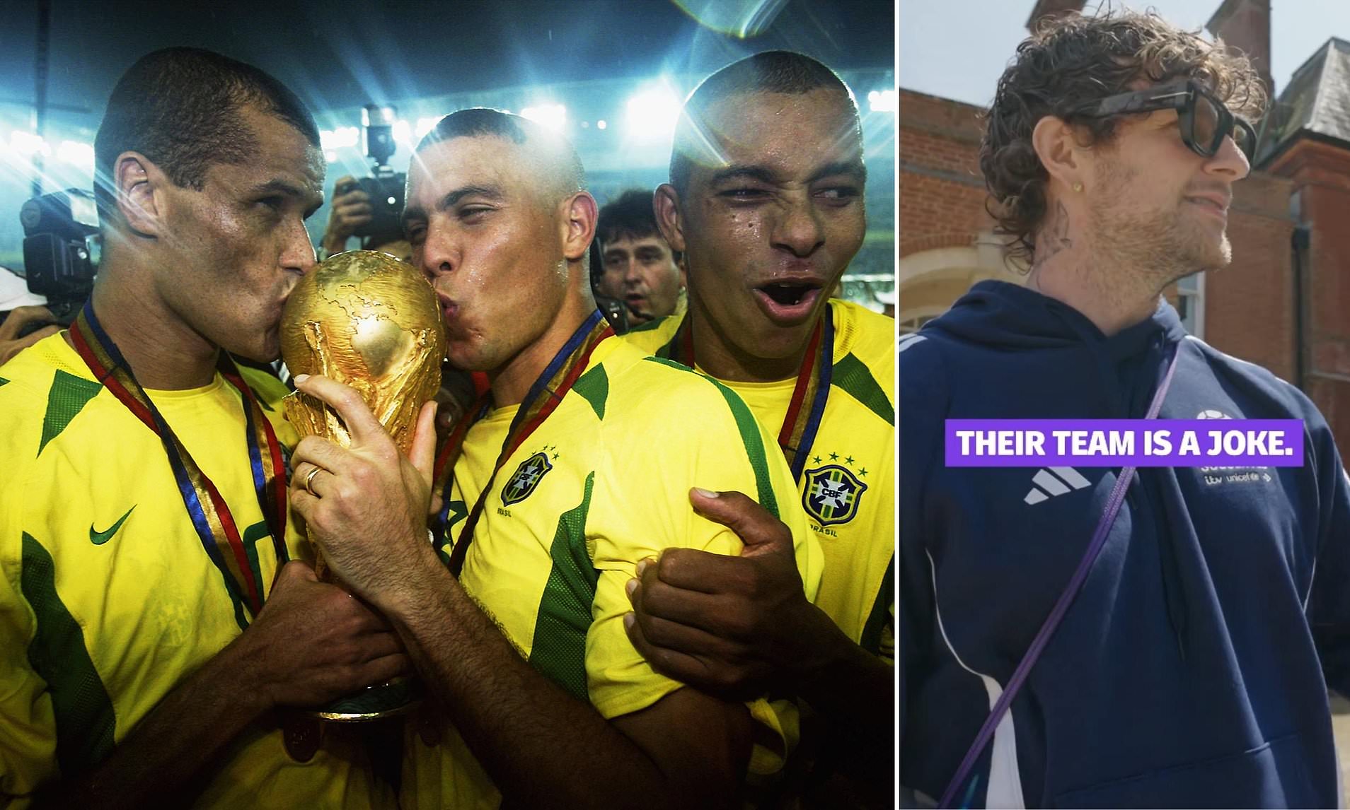 Brazil legend and World Cup winner steps in as last-minute addition to ...