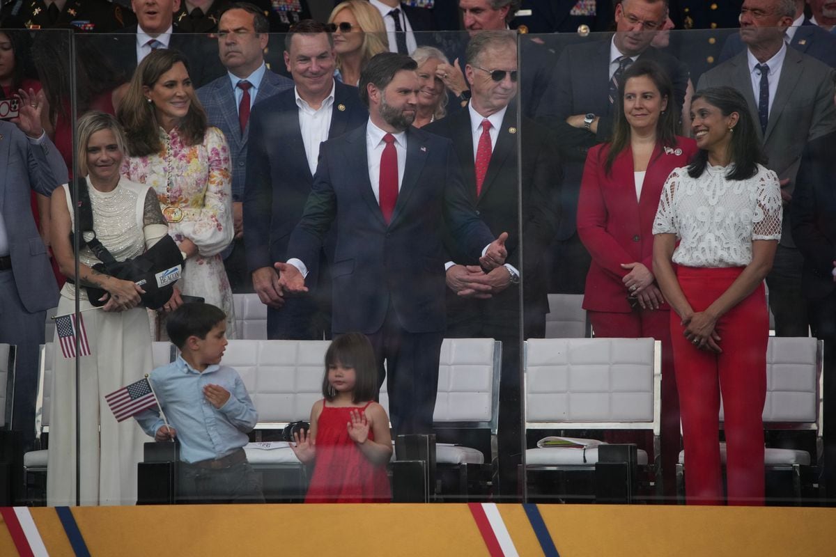 Vice President JD Vance and Second Lady Usha Vance's kids look adorably ...