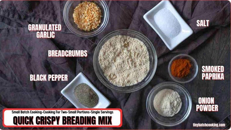Quick Crispy Breading Mix