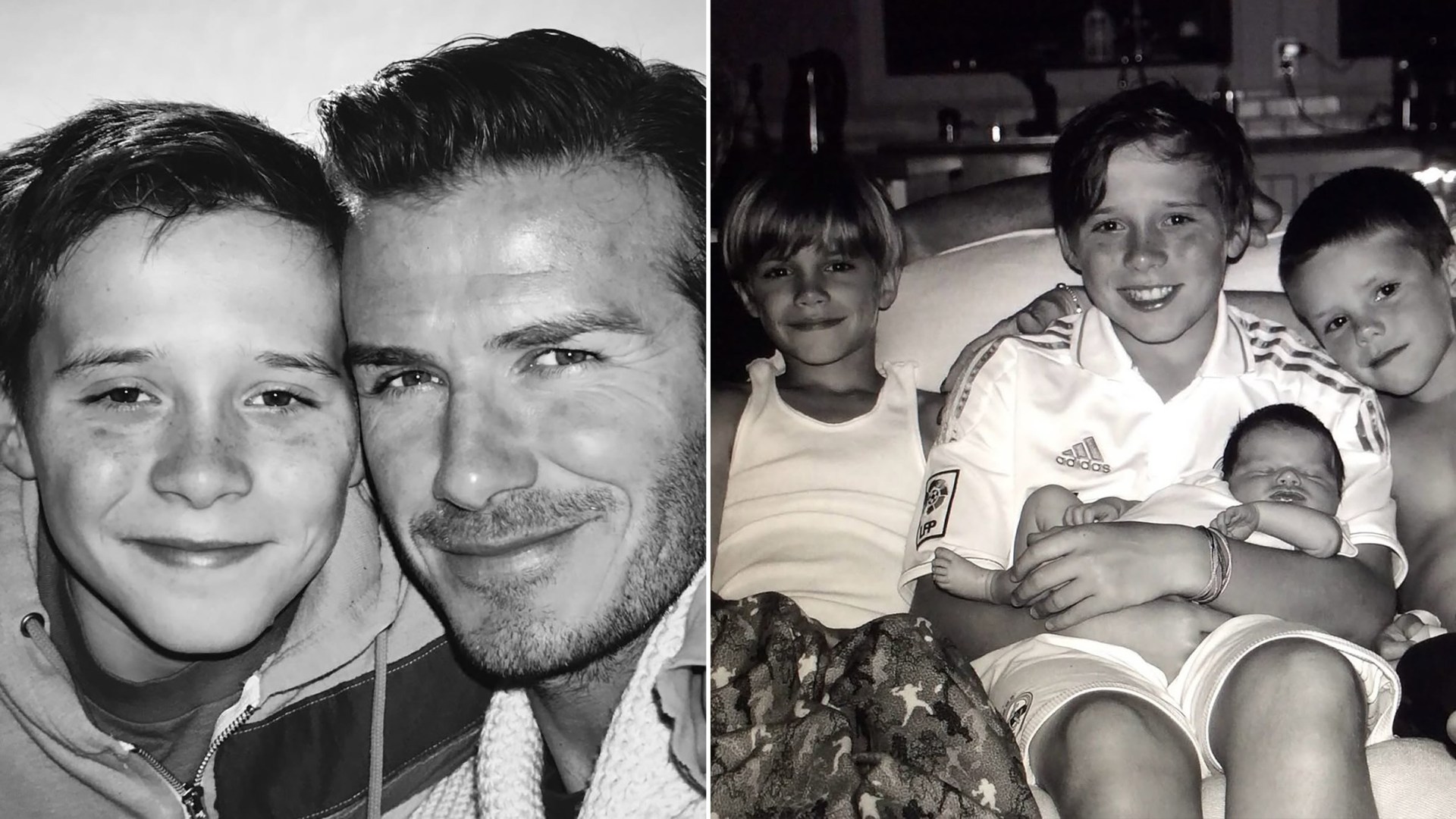 Beckham's Father's Day joy amid Brooklyn rift rumours