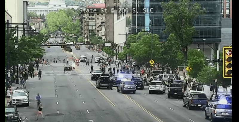 One dead after shooting at ‘No Kings’ protest in Salt Lake City