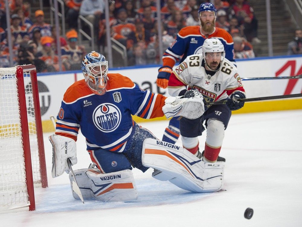 Connor Ingram clears, Edmonton Oilers prepare for the Jets in Edmonton