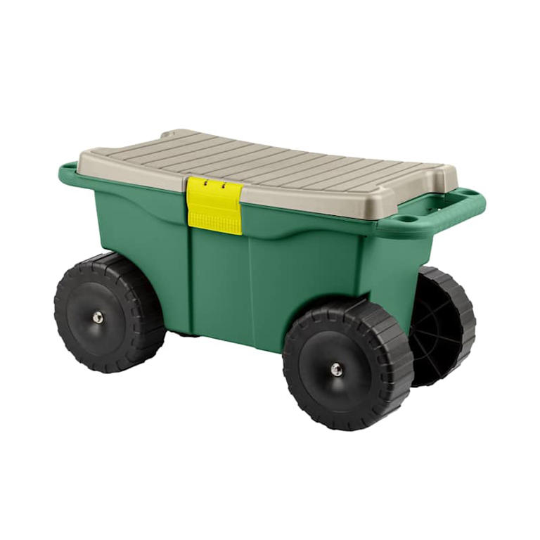 This Rolling Storage Cart Is So Cute and Perfect for My Small Backyard