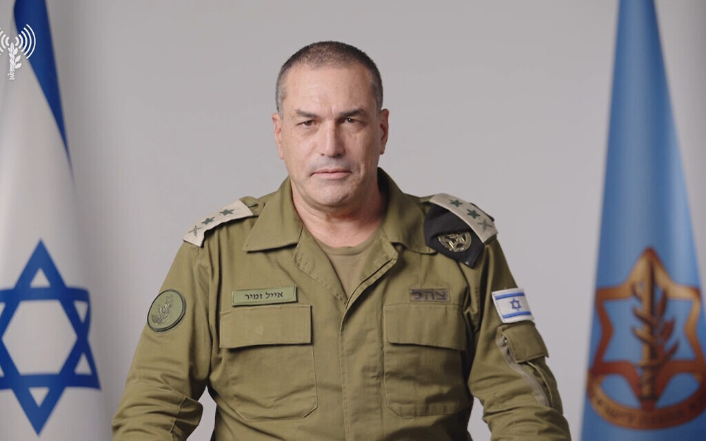 IDF chief Zamir: Anyone who harms Israeli citizens ‘will pay a heavy price’