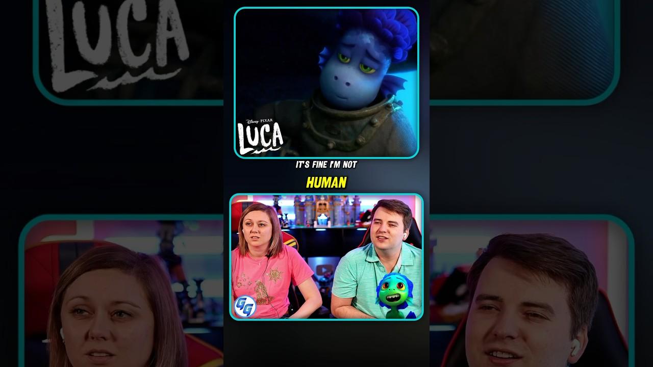 I’m Not Human! 👀 Pixar’s Luca Reaction!