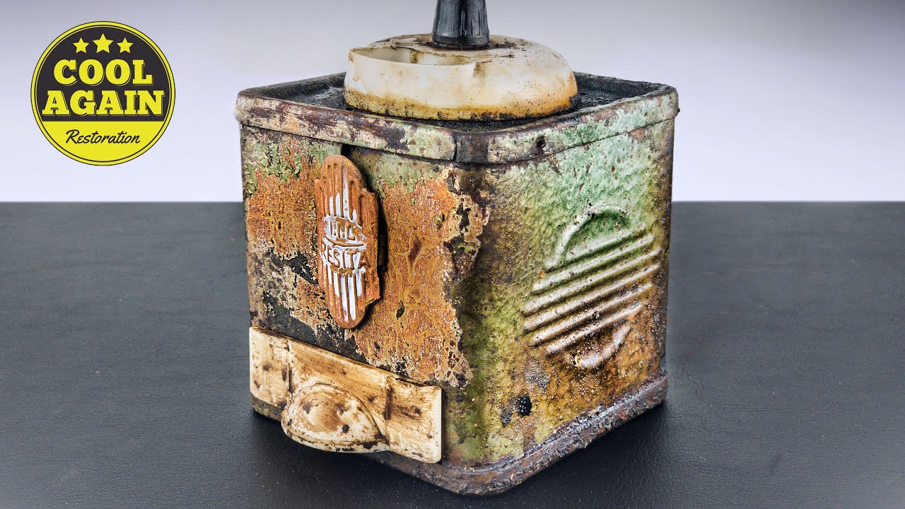 I revived a rusty 1965 pepper grinder! 🛠️