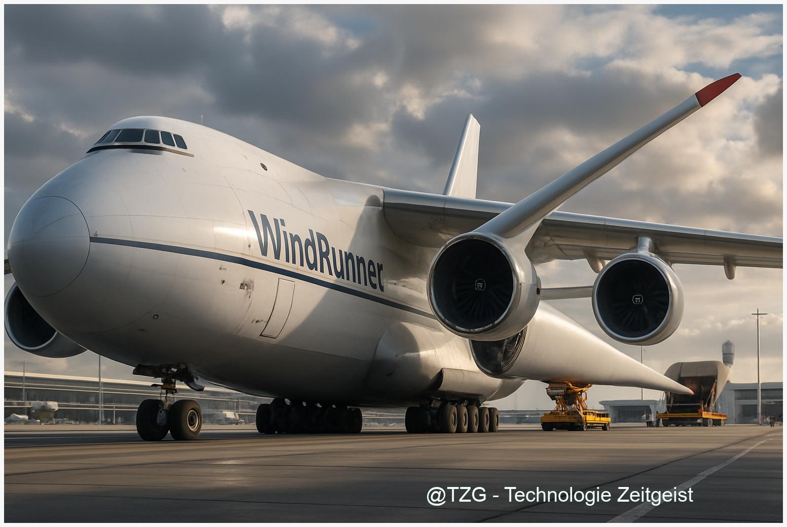 WindRunner: Revolutionäre Megaplane treibt Energiewende voran