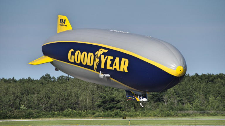 Goodyear Blimp set to make landing tonight in New York