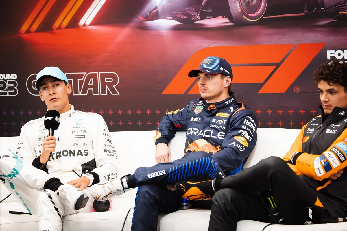 Russell loses out to 'bully' Verstappen once again