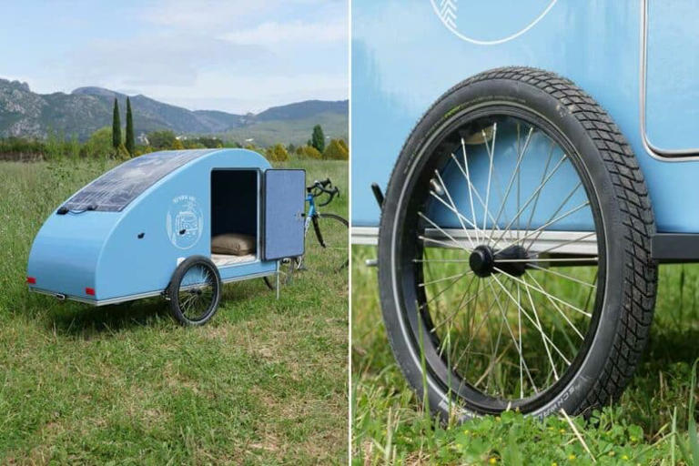 Nirvana Van dévoile une mini caravane Teardrop de seulement 67 kg ...