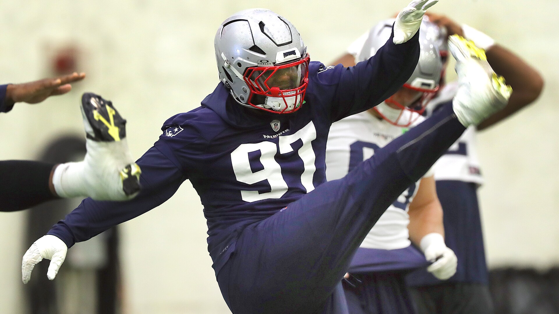 Milton Williams fully participated in his first offseason with Patriots