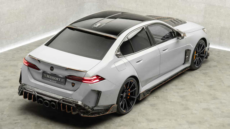 La BMW M5 de Mansory est un rêve éveillé alimenté au carbone