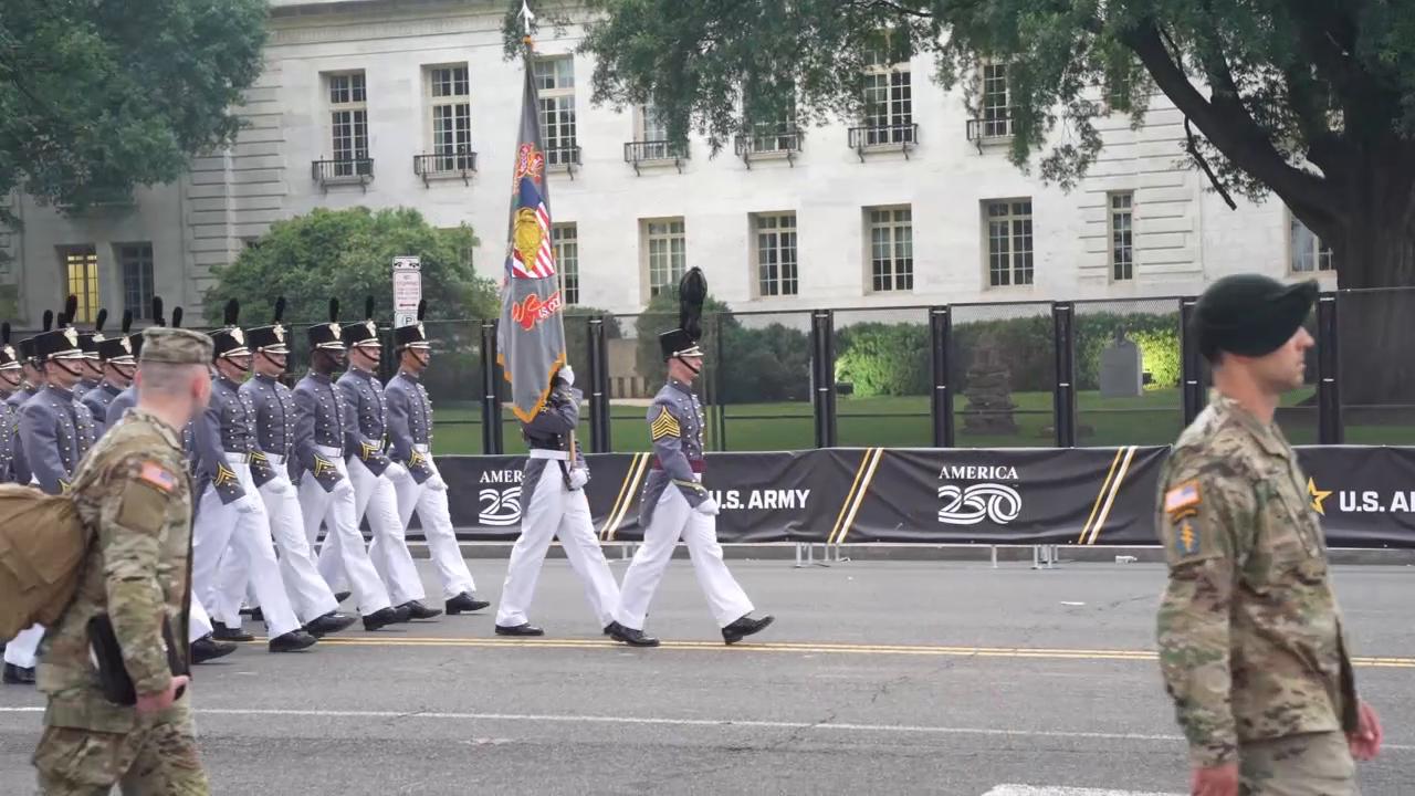 Military parade to celebrate 250th anniversary of US Army - 62184955