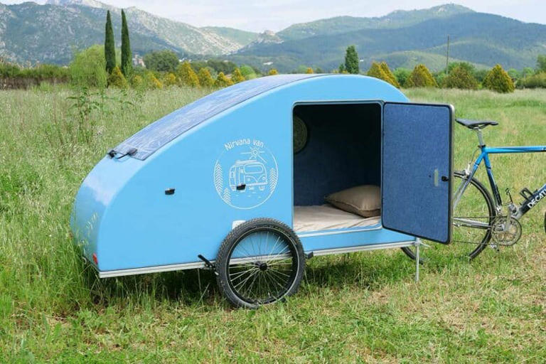 Nirvana Van dévoile une mini caravane Teardrop de seulement 67 kg ...