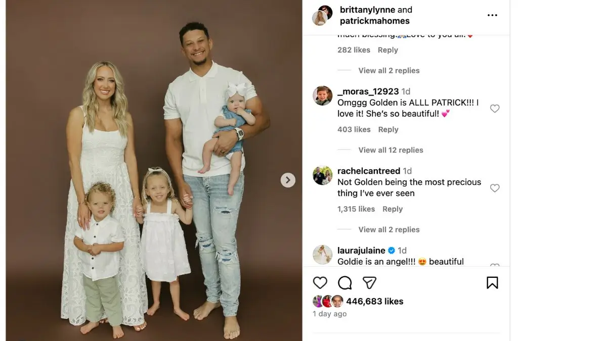 ‘Black Bloodline Just Gone’: Patrick Mahomes and Wife Post New Family ...