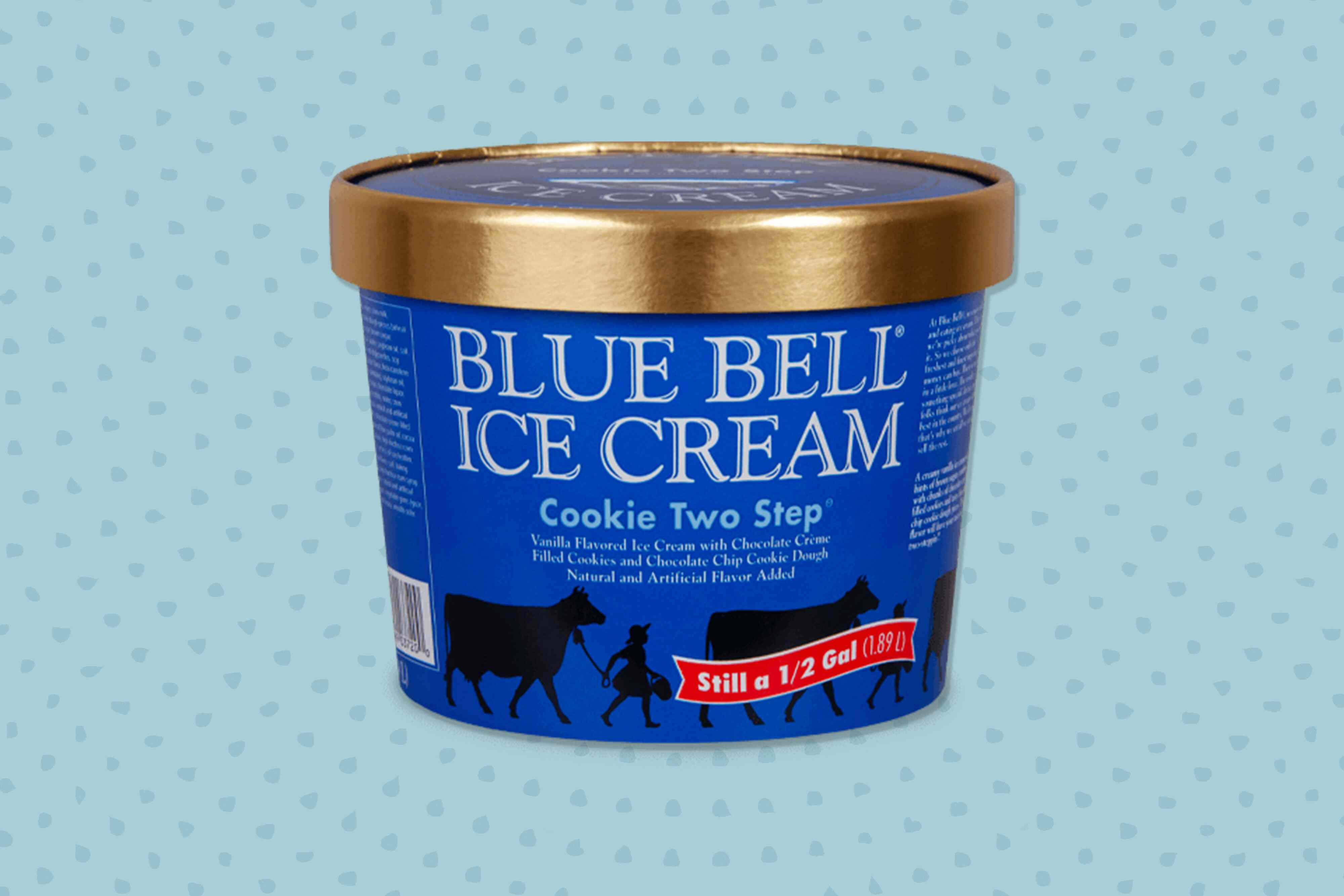 The only ice cream flavor allowed in my freezer is this Blue Bell staple