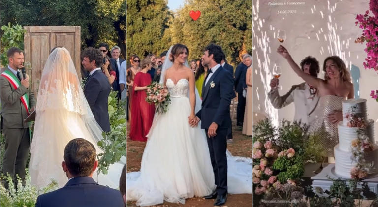 Il matrimonio di Francesco Montanari e Federica Sorino: le foto, gli ...