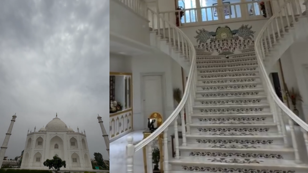 Madhya Pradesh man builds a stunning replica of the Taj Mahal as his ...