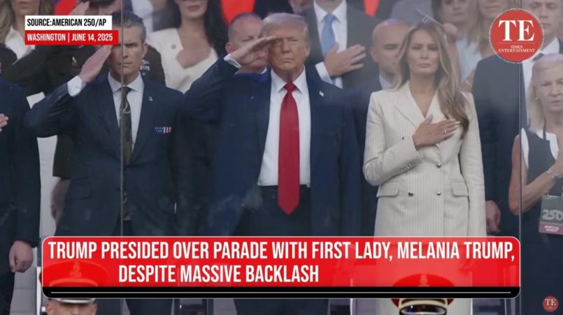 Trump’s $45M Birthday Parade Flops with Empty Seats and Bored Faces | WATCH