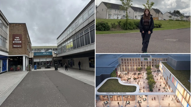 Inside East Kilbride, the new town being knocked down and rebuilt