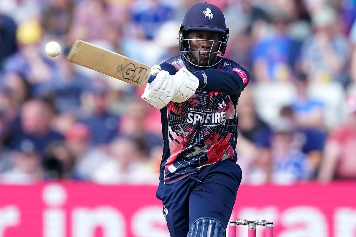 Daniel Bell-Drummond hits hundred as Kent clinch thrilling Blast win at ...