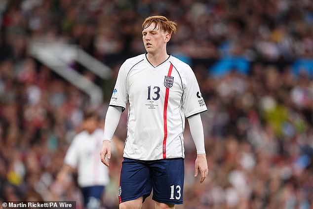 Fans heap praise on Angry Ginge's acrobatic goal-line clearance in ...