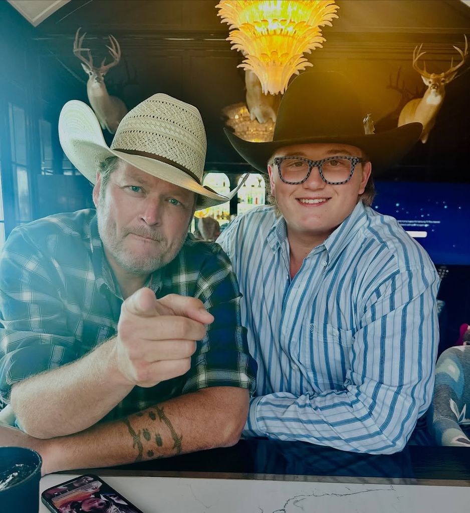 Gwen Stefani's son Zuma proves he's really Blake Shelton's mini-me in ...