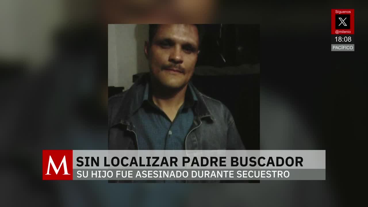 Continúa búsqueda de José Francisco Arias Mendoza, padre buscador del colectivo 'Hasta Encontrarte'