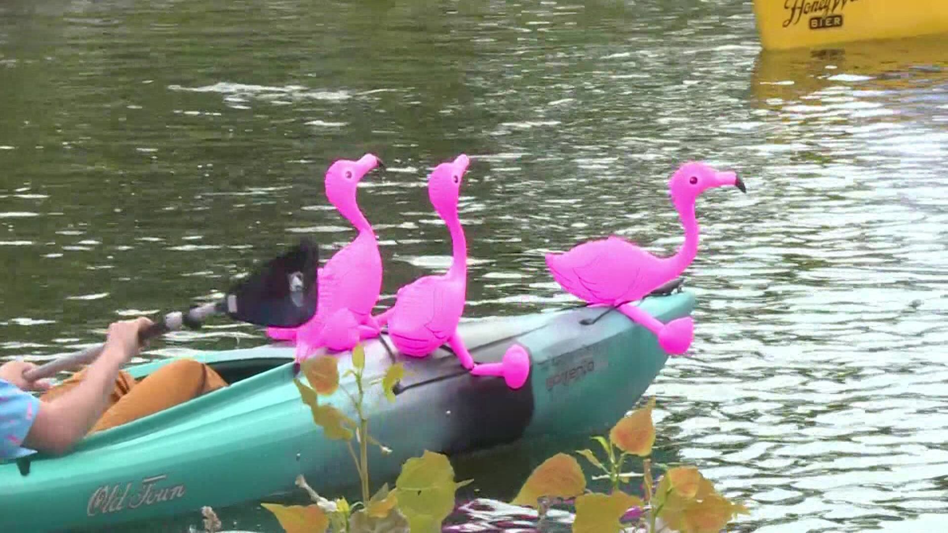 Colorful boats and creative themes float down Yahara River in 2025 ...