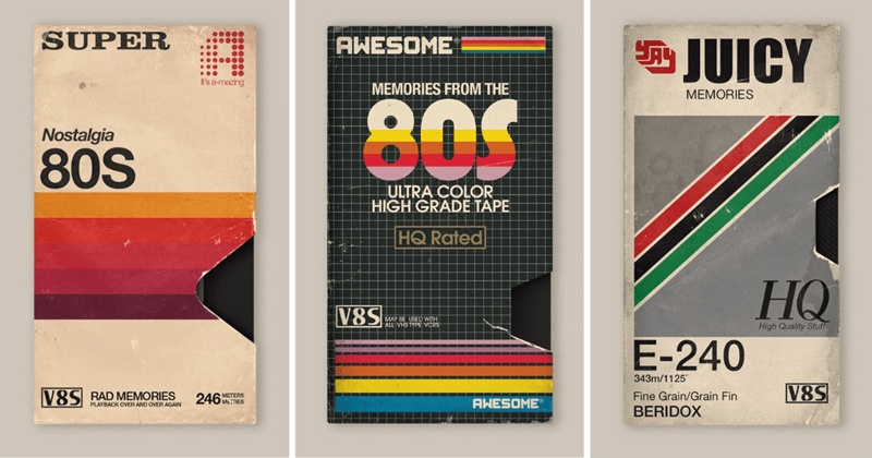 14 Gorgeous VHS-Inspired Artworks That’ll Transport You Back to Your ...