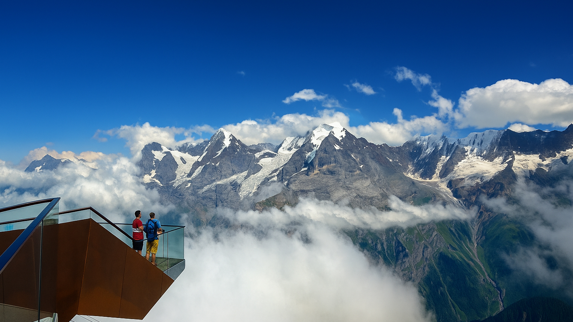 4K Scenic Train Journey to Grindelwald, Switzerland | Sunset Views ...
