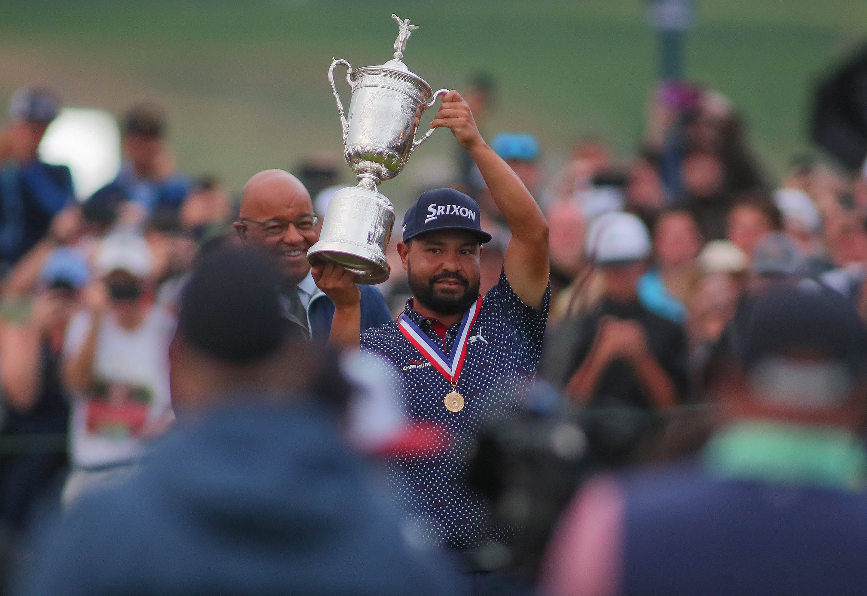 U.S. Open: J.J. Spaun uses lengthy weather delay to storm back and win ...