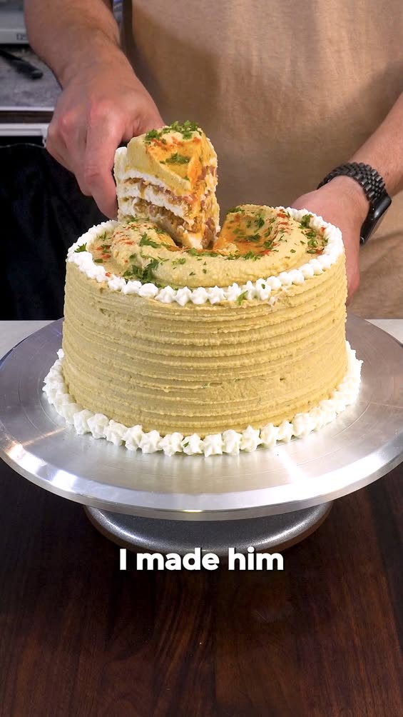 Hummus Cake