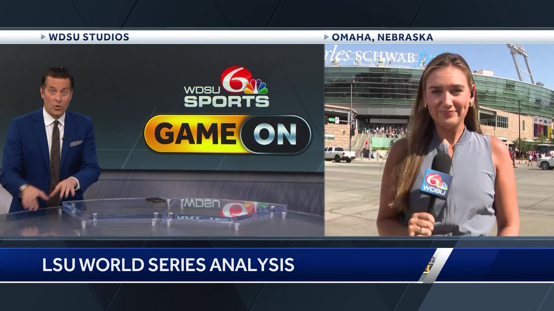 Fletcher Mackel and Kendall Duncan preview LSU vs. UCLA College World ...