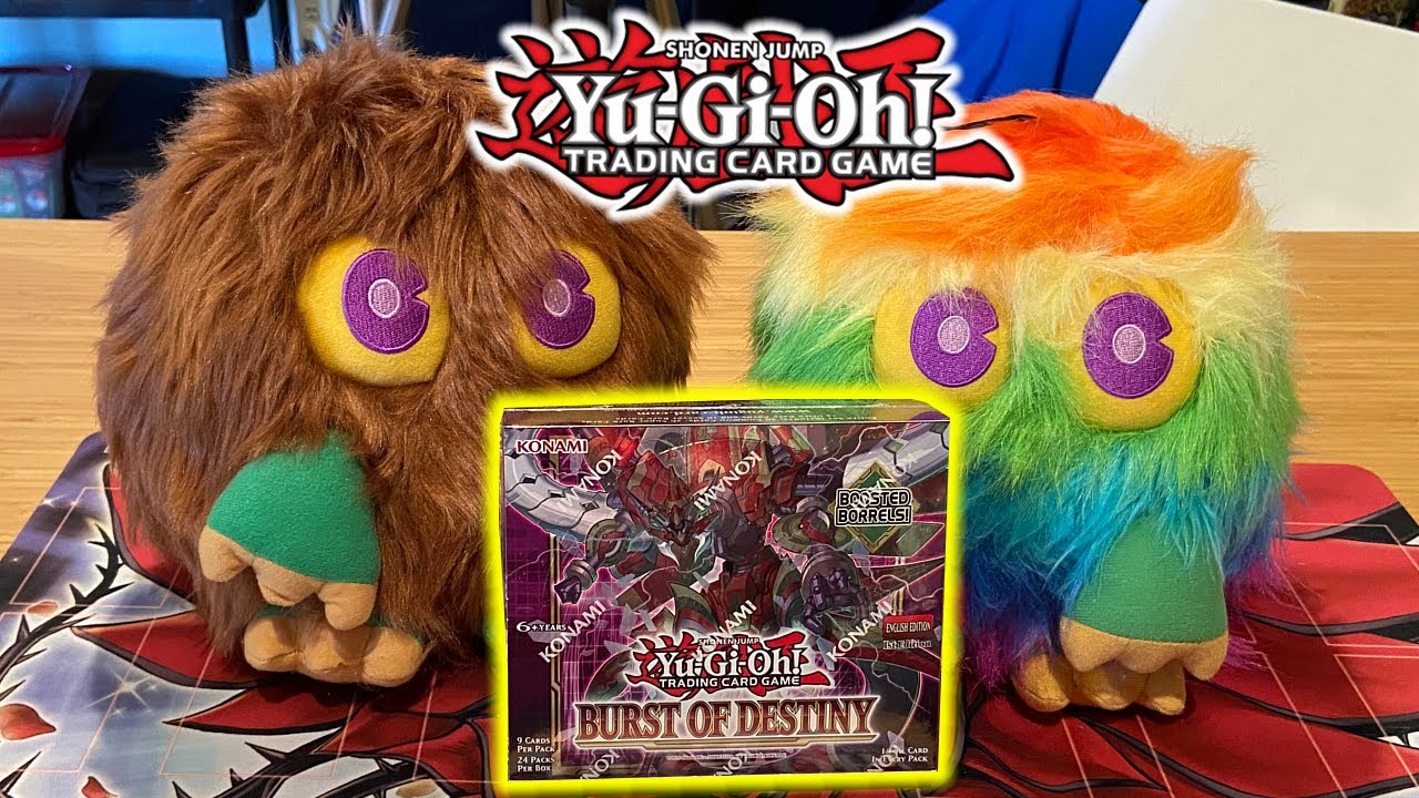 Kuriboh Plushies! + Yu-Gi-Oh! Burst of Destiny Box Opening