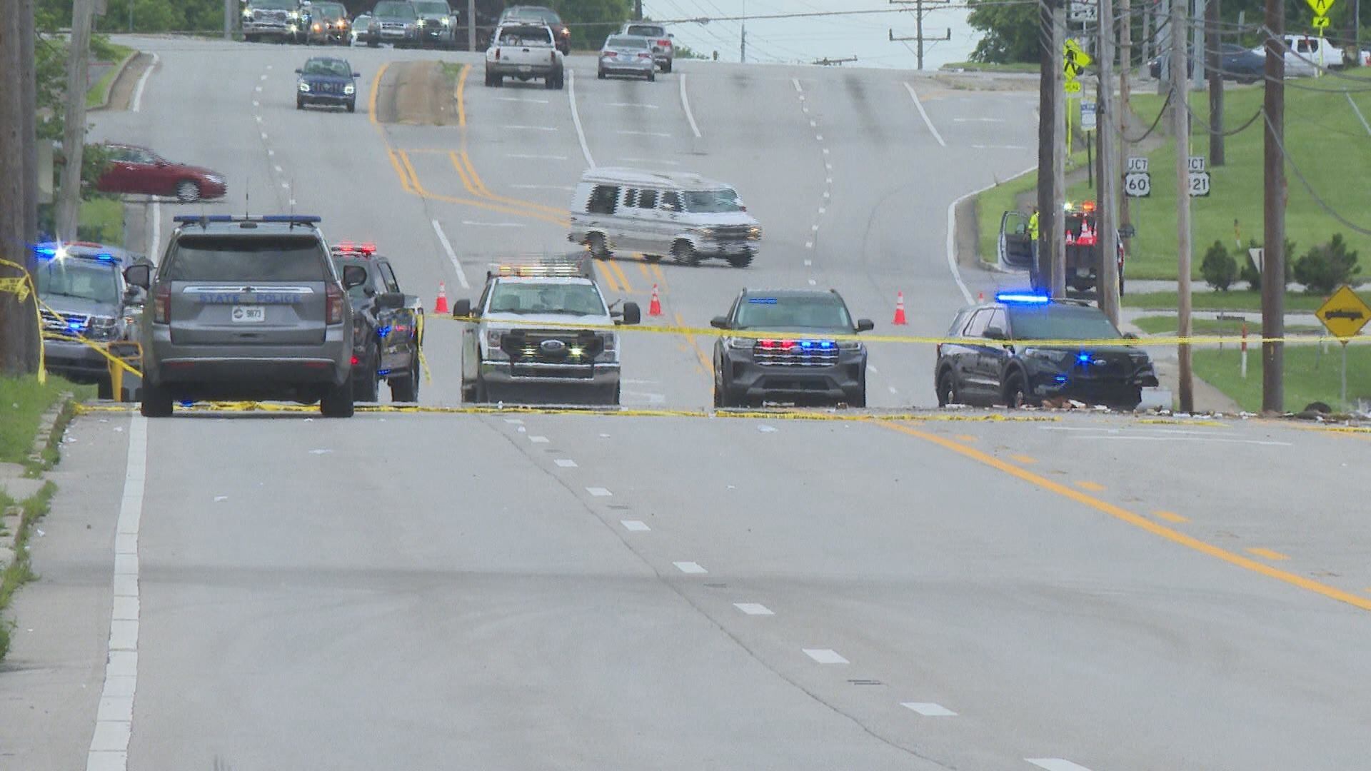 Two dead after church van crash