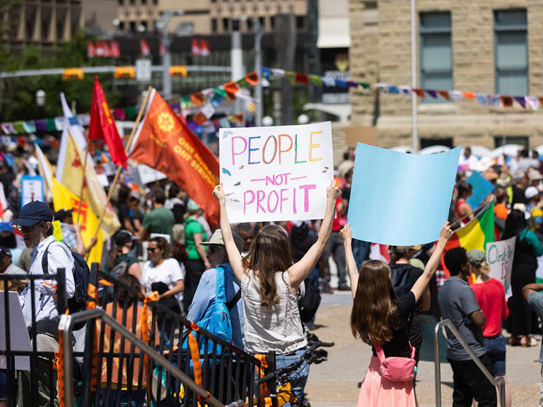G7 summit updates: Pilot violates Kananaskis no-fly zone | Protesters ...