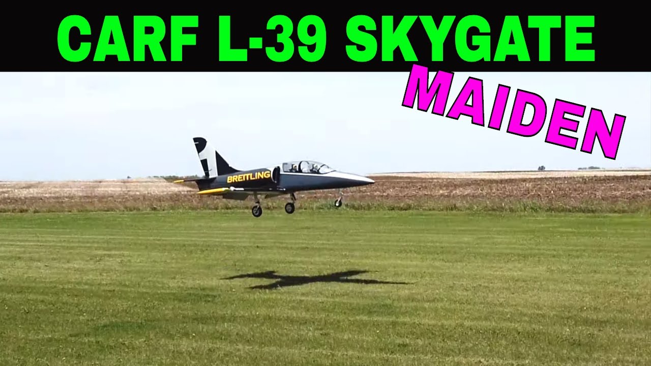 Maiden Flight CARF Composite ARF Skygate L-39 L39, Mammoth 250 Turbine