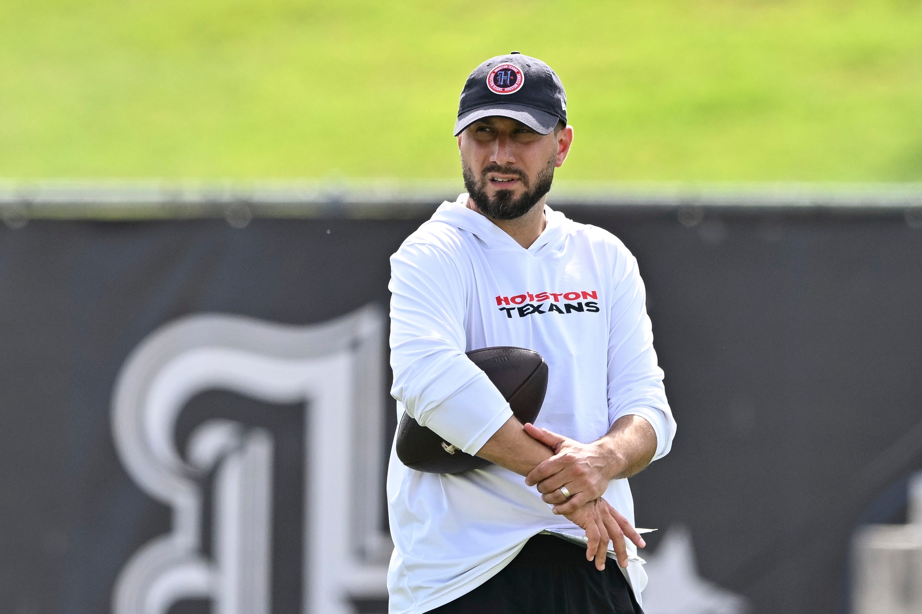 Texans OC Nick Caley breaks down relationship with CJ Stroud, new look ...