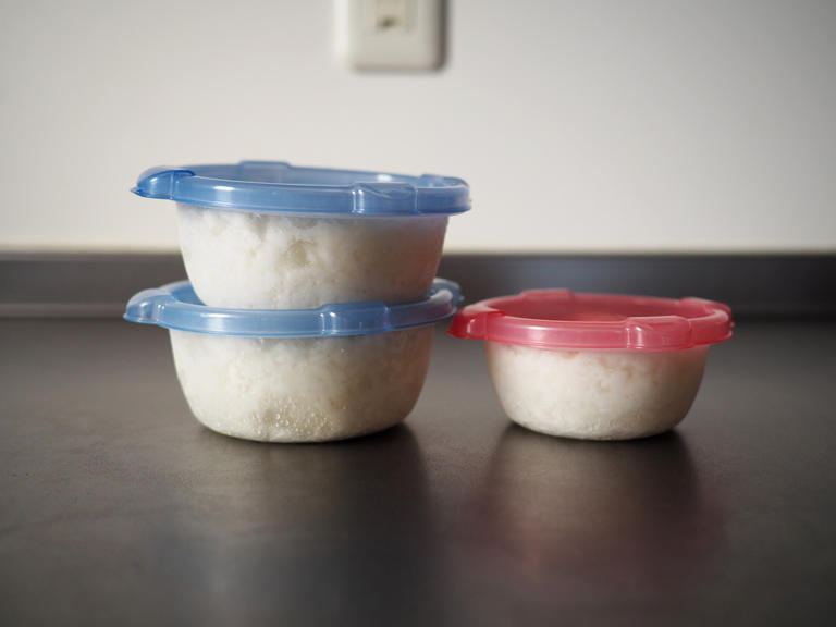 Never store your cooked rice in the refrigerator. Here's what to do instead