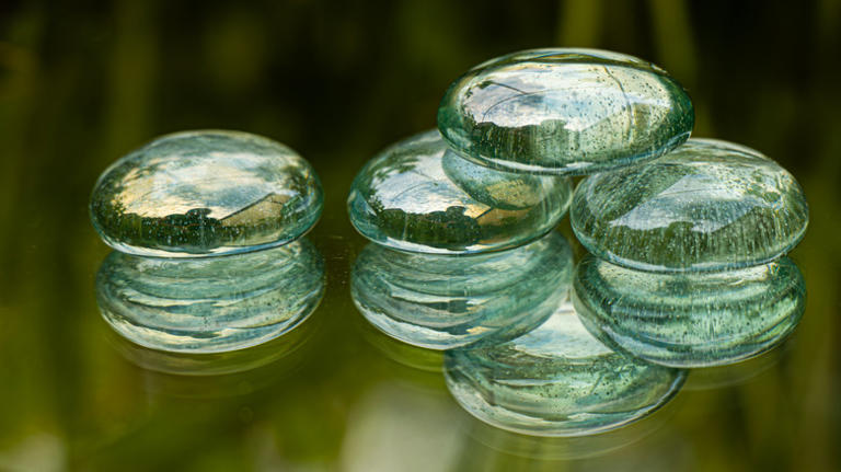 Turn Dollar Tree's Glass Stones Into Crushed Glass For Your Home ...