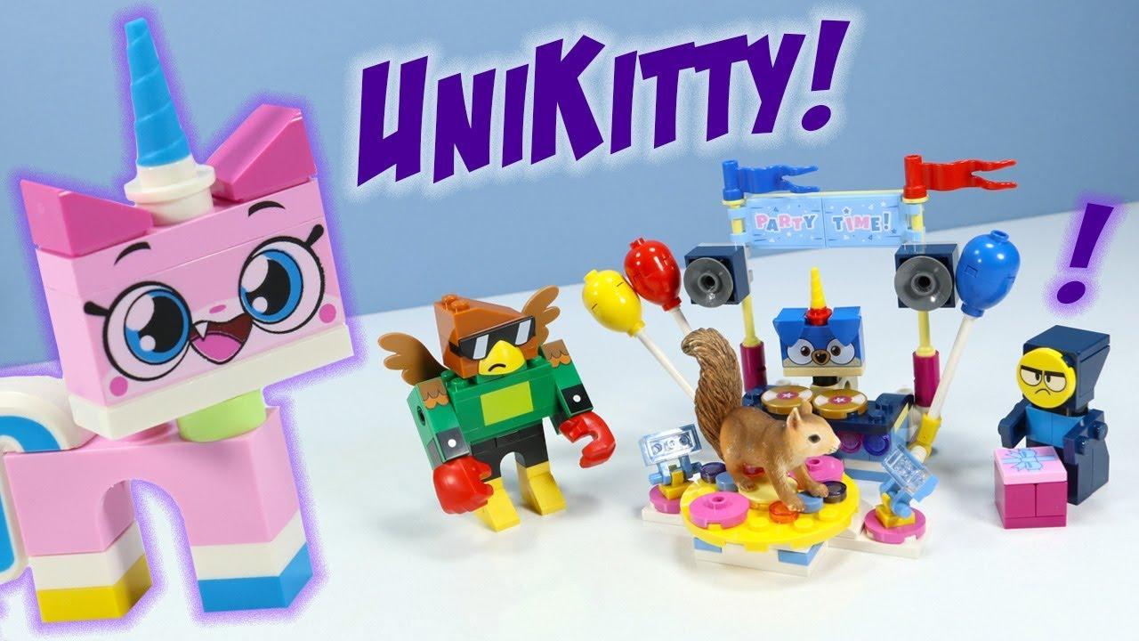 Lego Unikitty! Party Time Stop Motion Review Cartoon Network 2018